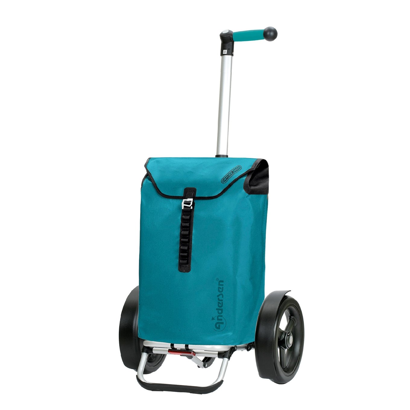 Andersen Tura Shopper Ortlieb Boodschappentrolley petrol Trolley - Tas2go